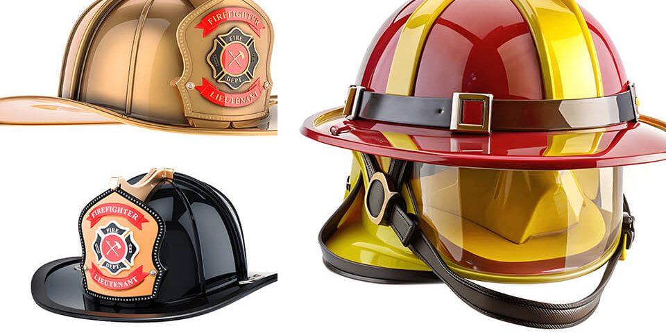 Custom Hand-Painted Leather Fire Helmet Shields: The Ultimate Chief Shield
